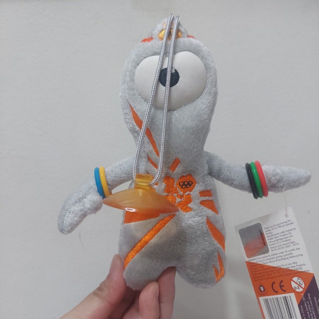Wenlock Olympic Mascot London 2012 Mini Car Interior Plush Toy, Hobbies ...