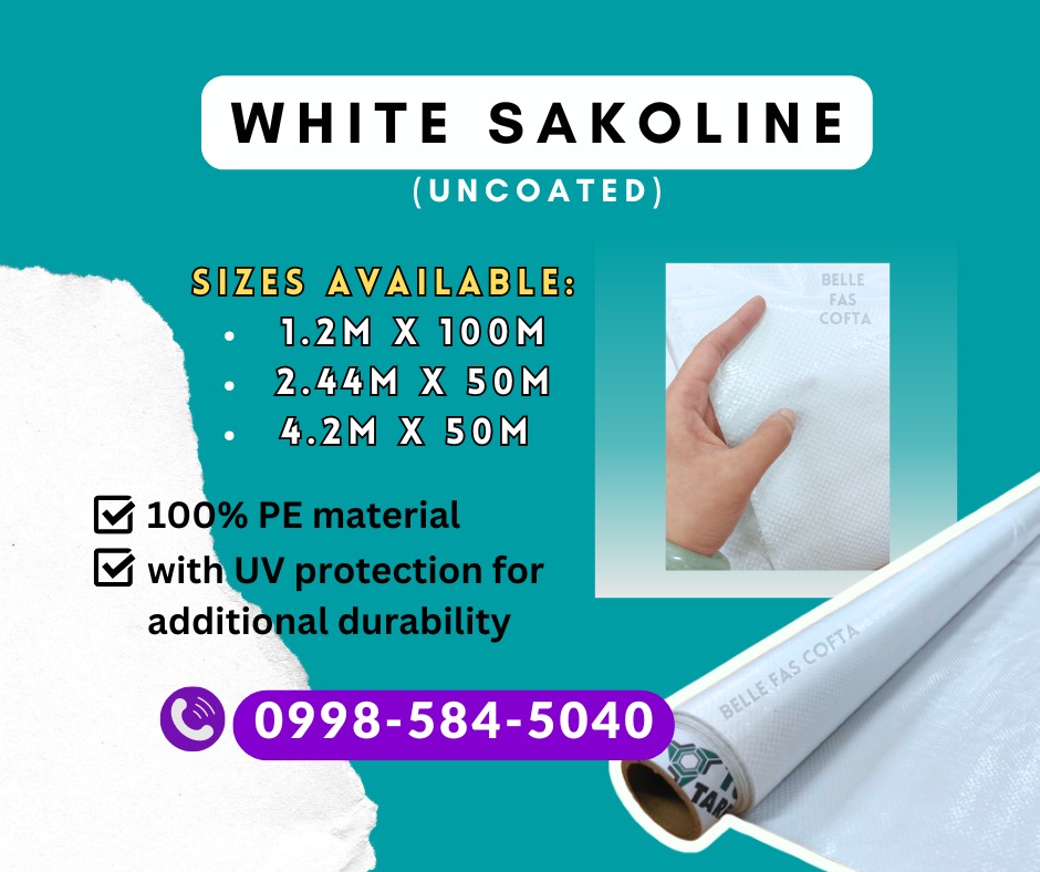 WHITE WEED MAT | WHITE SAKOLINE, Furniture & Home Living, Gardening ...