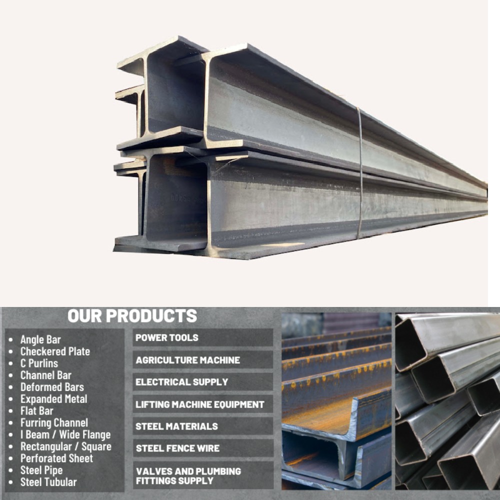 Wide Flange WT 6 x 25 # x 6ml / H Beam / Structural Beam, Commercial ...