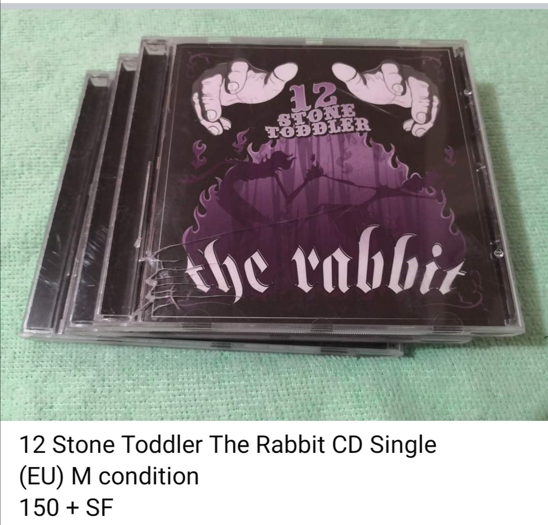 12 Stone Toddler The Rabbit CD Single (unsealed), Hobbies & Toys, Music ...