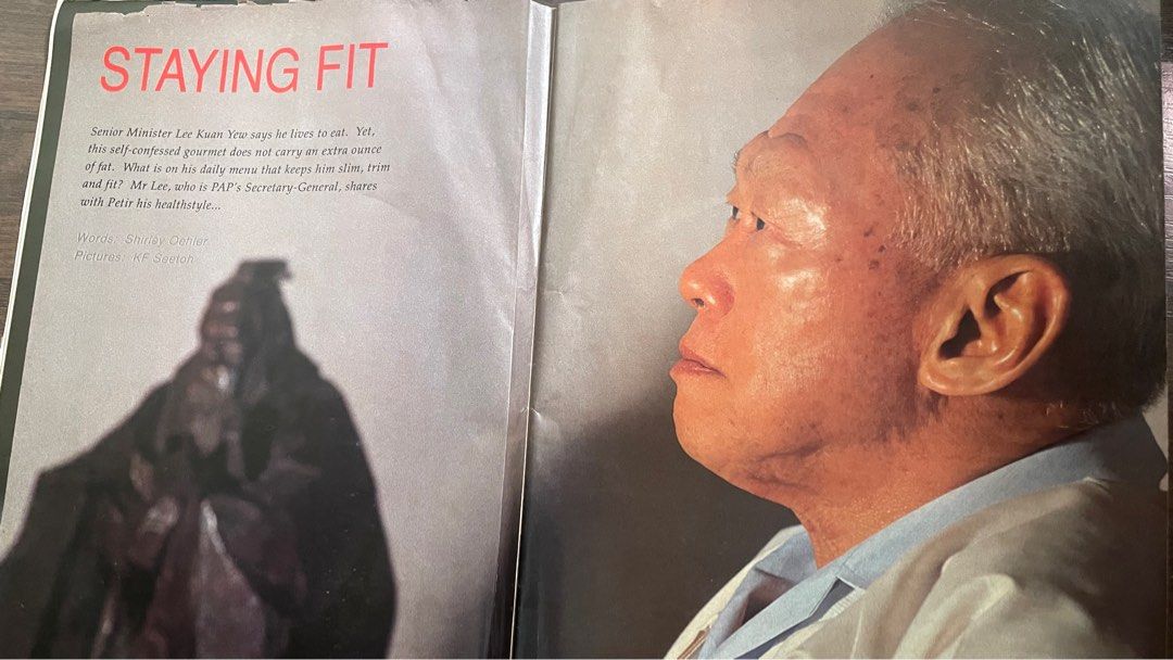 1992 Petir PAP magazine Lee Kuan yew cover and exclusive interview ...