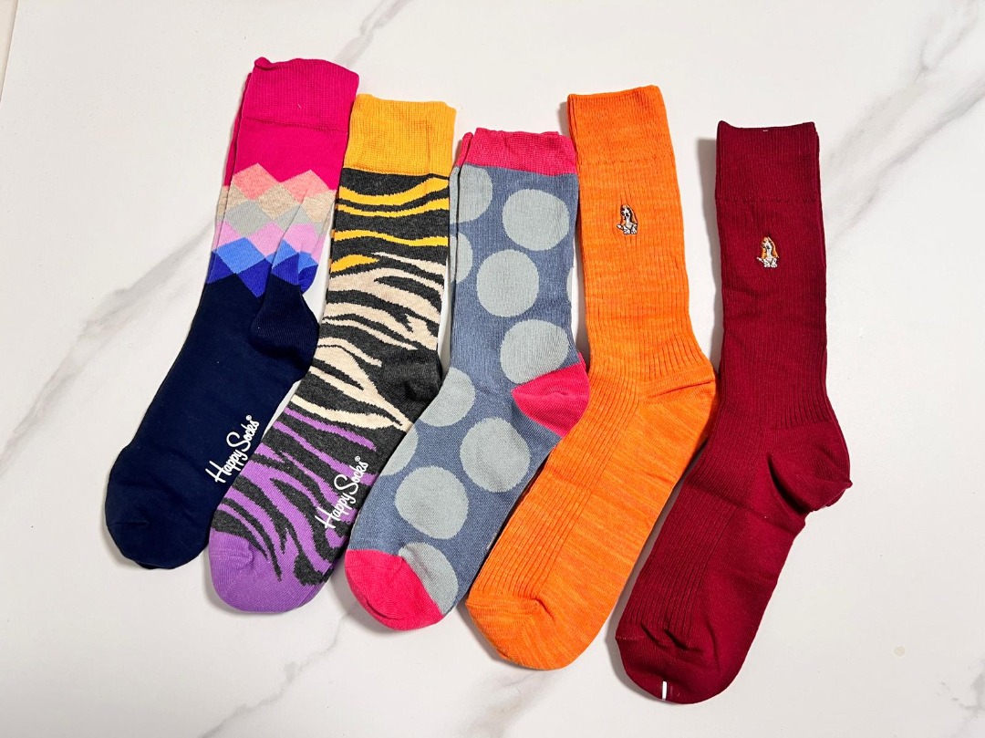 $25/1 - 特價現貨 - COOL Crew socks 潮中筒 (Size: 25 - 28 cm ), 男裝, 手錶及配件, 襪 ...