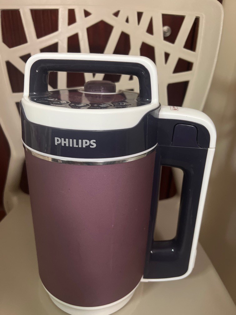 Philips 飛利浦 HD2079 (全營養免濾豆漿機), 家庭電器, 廚房電器, 咖啡機及咖啡壺 - Carousell