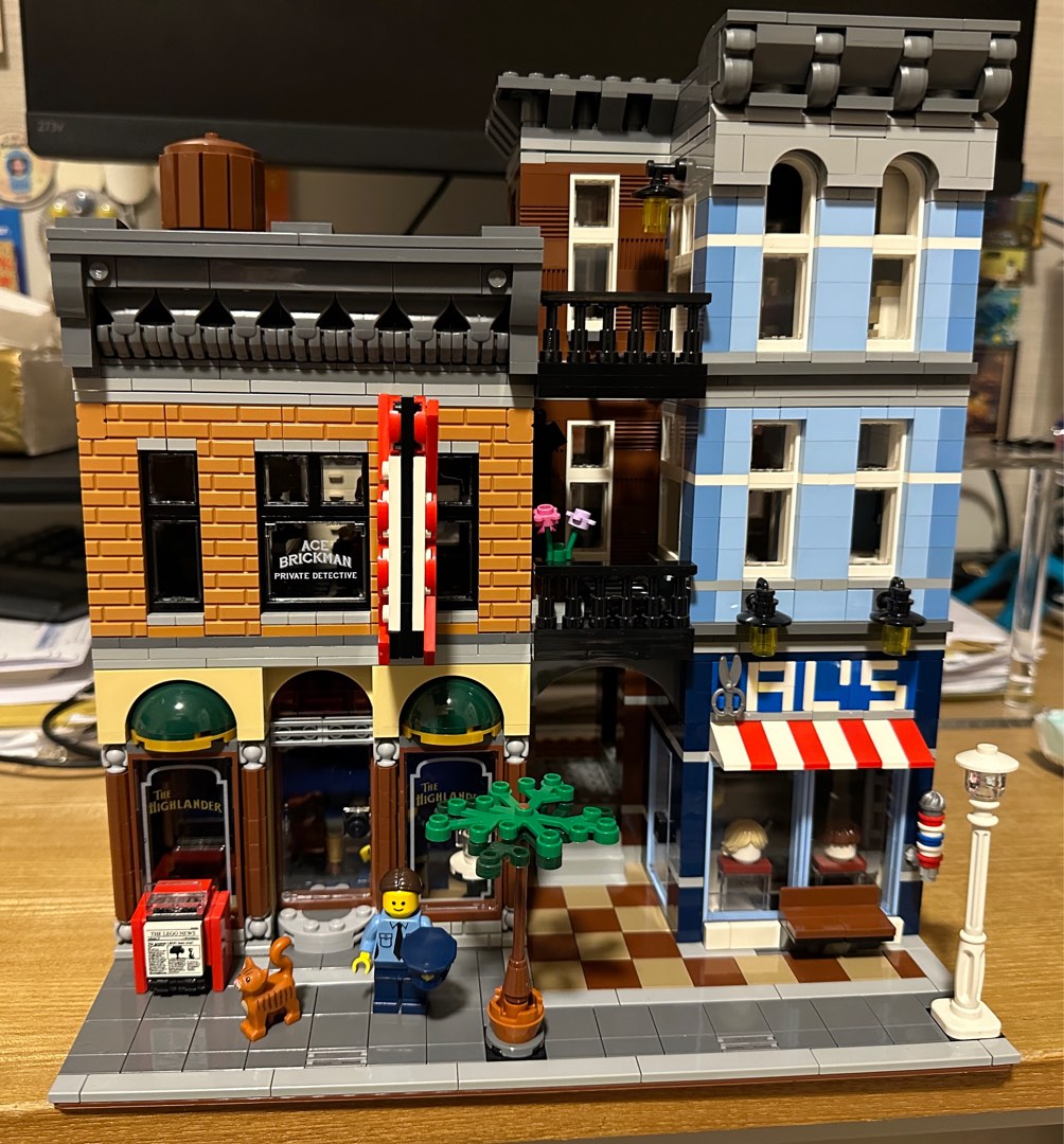 二手已砌 正版 Lego Creator 10246 Detective’s Office, 興趣及遊戲, 玩具 & 遊戲類 - Carousell