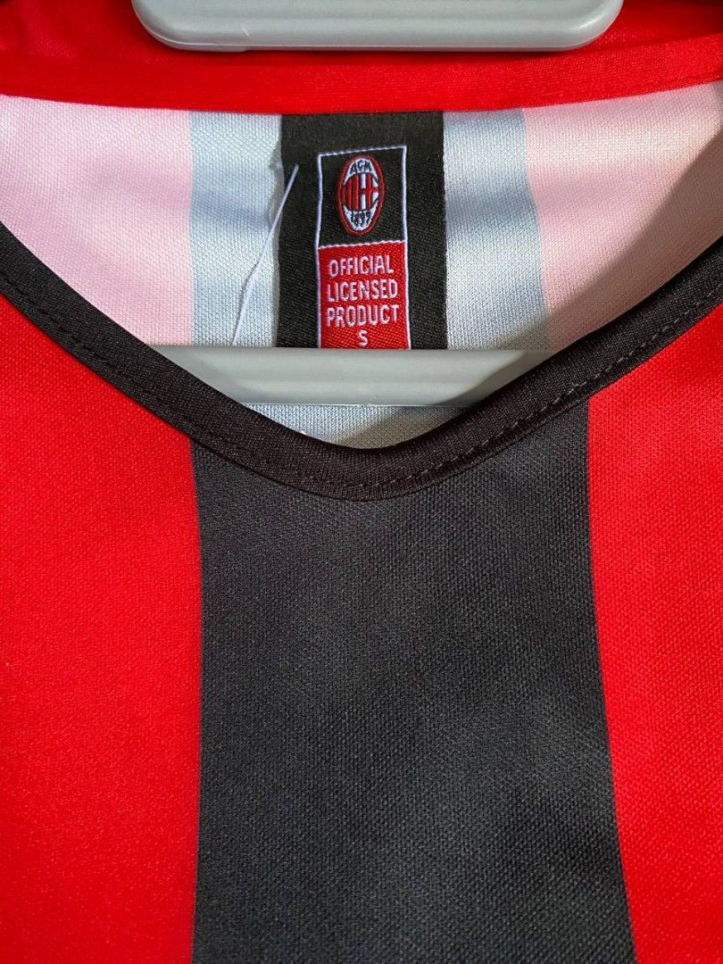 AC Milan Home kit 88/89 #10 GULLIT, Men's Fashion, Activewear on Carousell