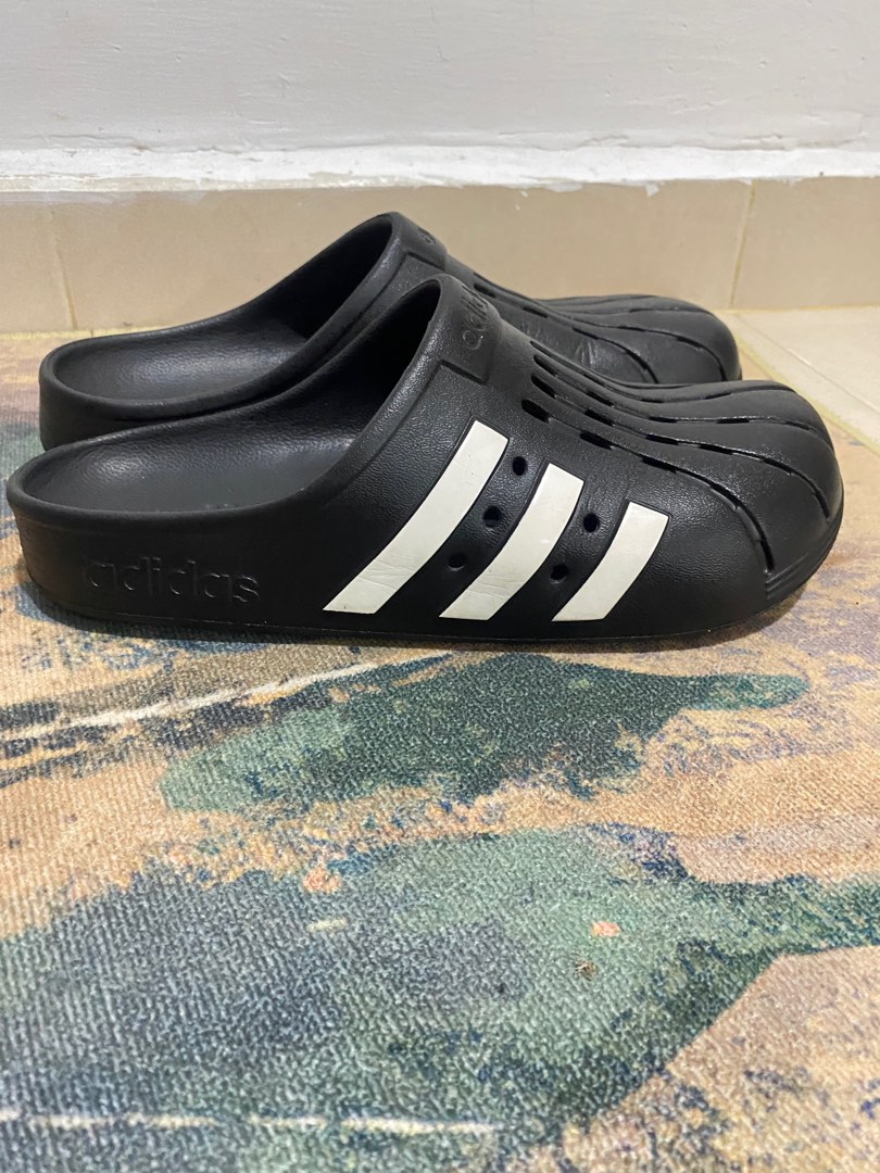 Adidas clog, Men's Fashion, Footwear, Flipflops and Slides on Carousell