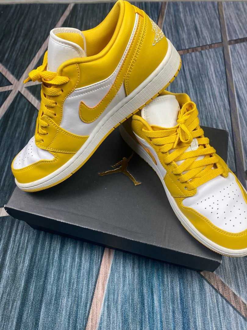 AIR JORDAN 1 LOW POLLEN MAN, Men's Fashion, Footwear, Sneakers on Carousell