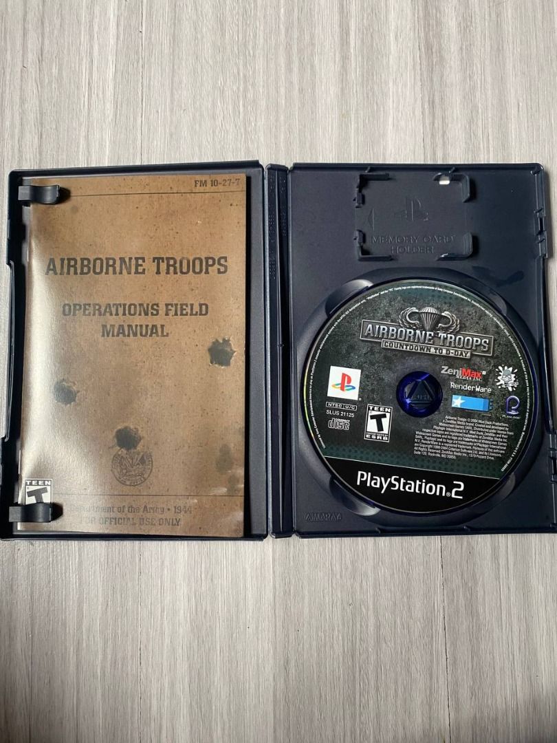 Airborne Troops Countdown to D-Day (Sony PlayStation 2 PS2, 2004 ...
