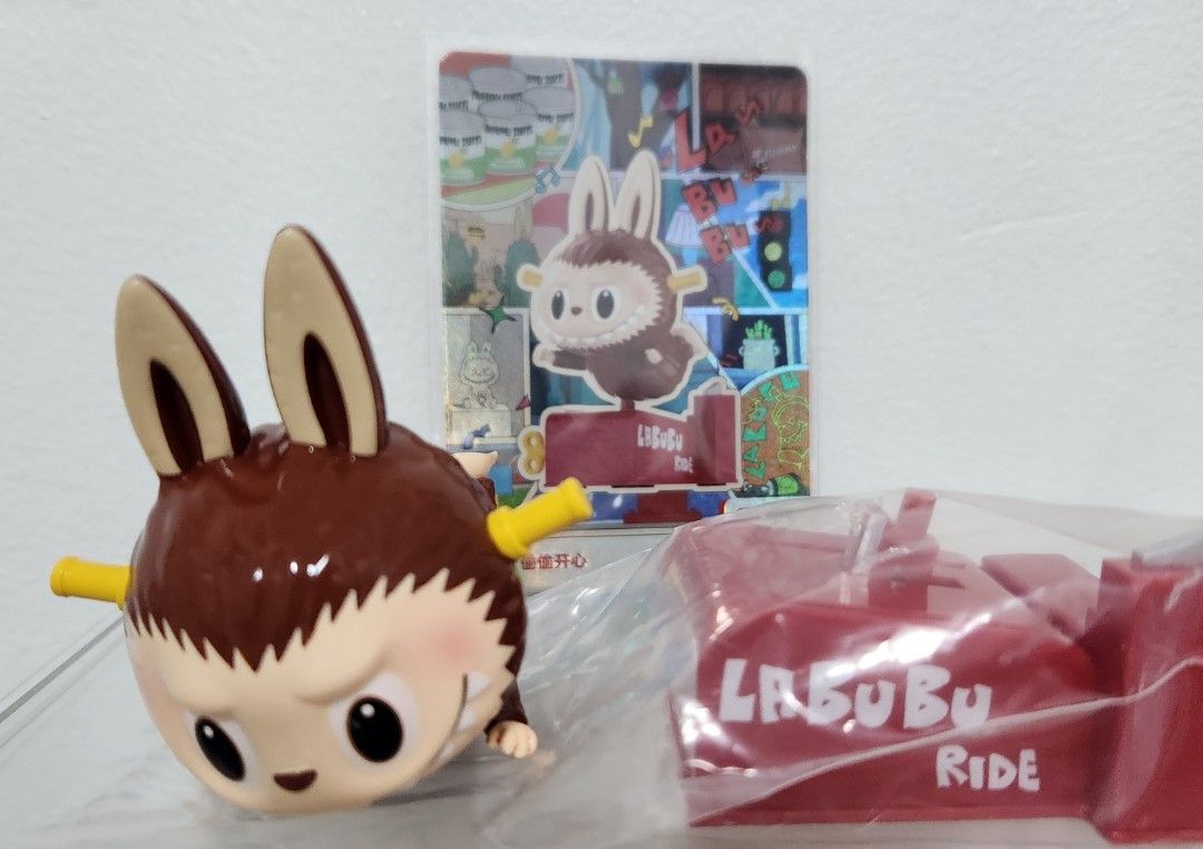 Pop Mart Labubu Almost Hidden The Monsters Kiddie Ride - Secret ...