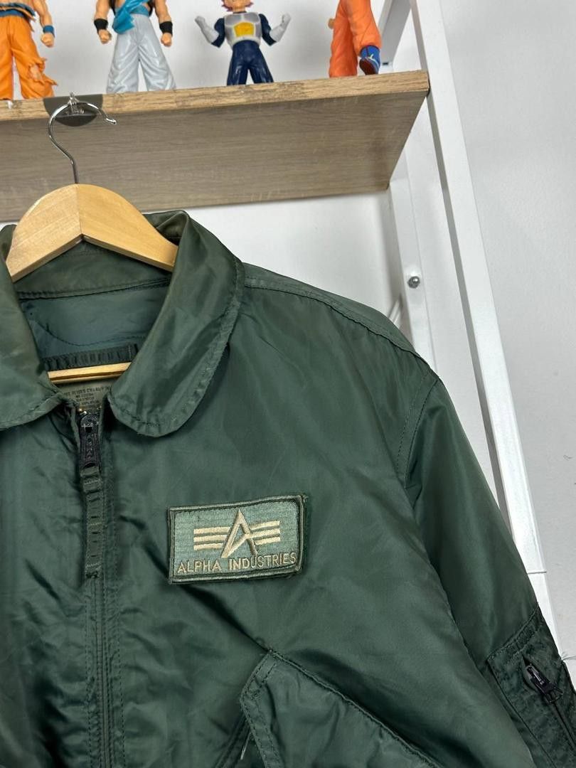 Alpha Industries CWU-45/P Bomber/Flight Jacket U.S.A (Pit 25.5), Men's ...
