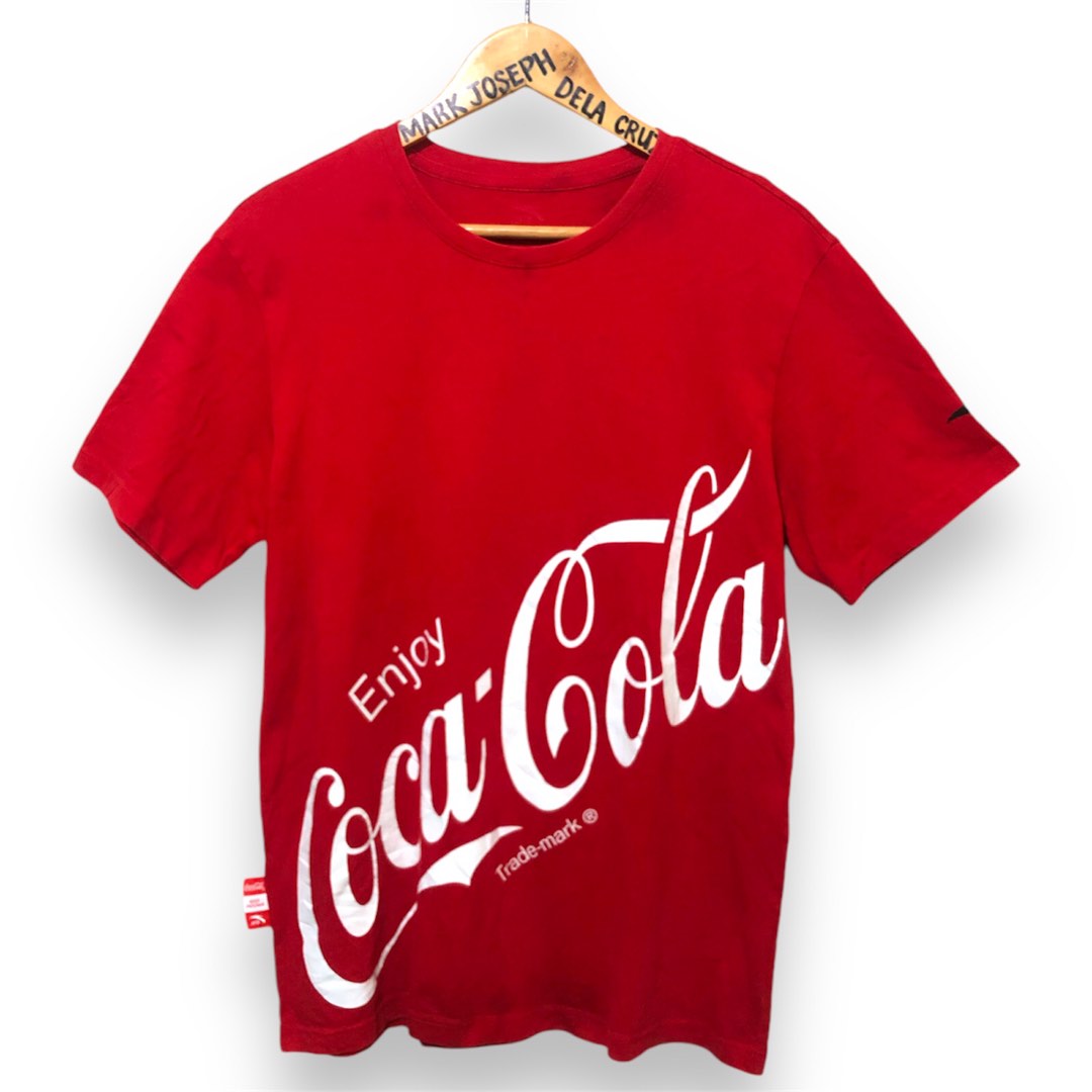 ANTA x COCA COLA COTTON RED TSHIRT, Men's Fashion, Tops & Sets, Tshirts ...