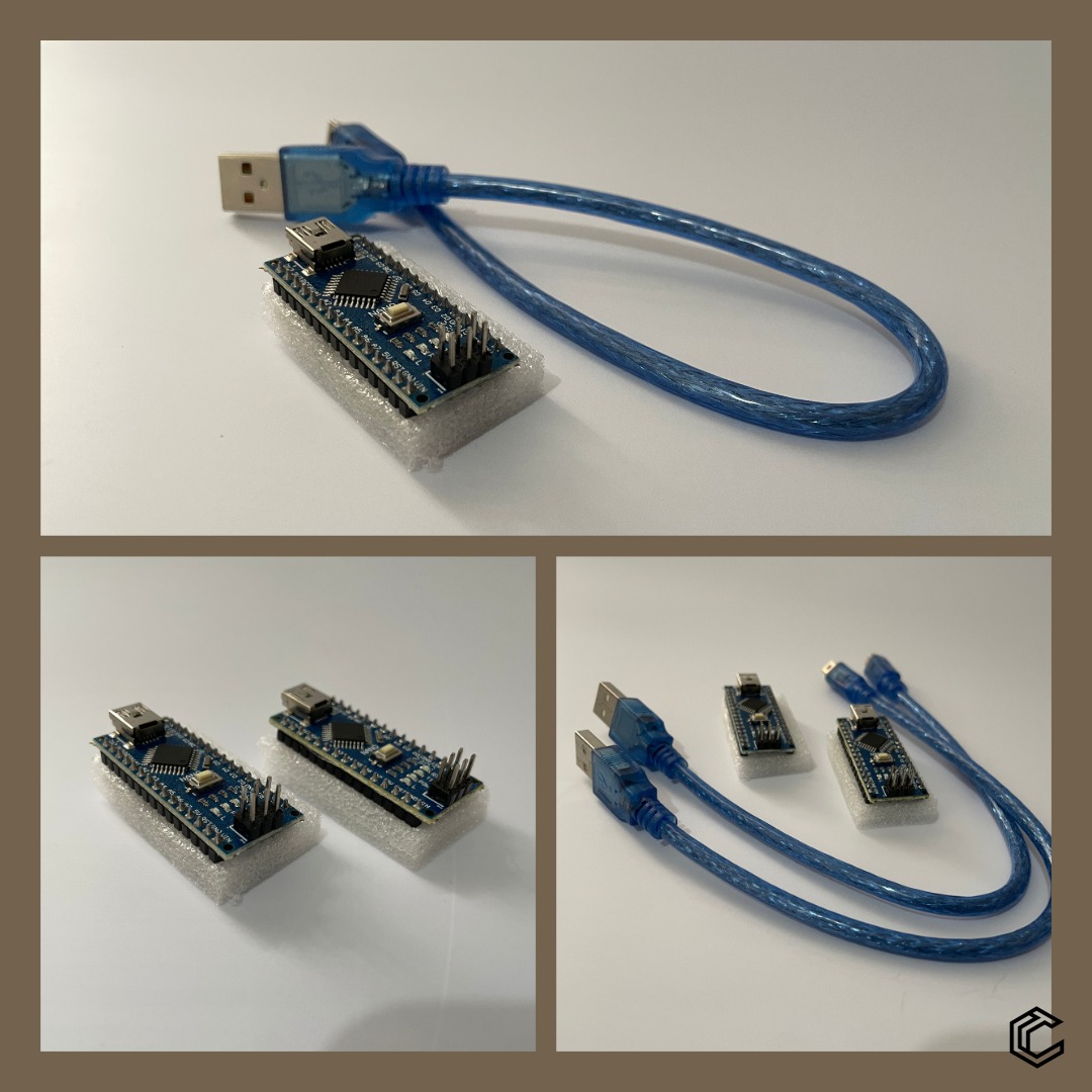 Arduino Nano V3.0 with USB Cable (Soldered), Hobbies & Toys, Stationary ...