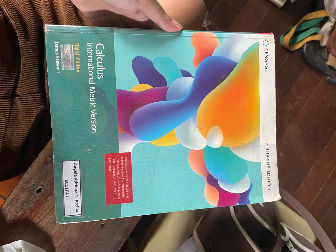 Calculus 8th edition- James Stewart, Hobbies & Toys, Books & Magazines ...