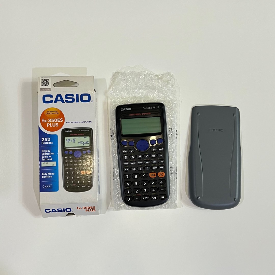 CASIO fx-350ES PLUS Calculator, Computers & Tech, Office & Business ...