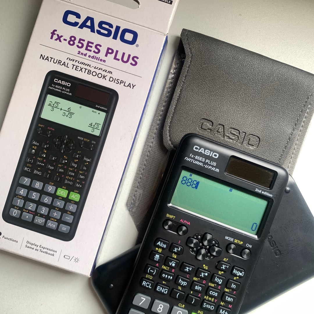 casio fx-85ES plus 2nd ed. scientific calculator, Mobile Phones & Gadgets, Other Gadgets on ...