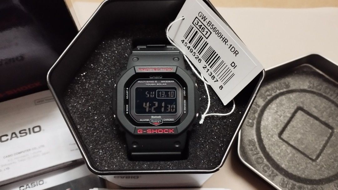 Casio Gshock G-Shock GWB5600 gw-b5600hr SESUAI UNTUK MOD DW5600 BNB ...