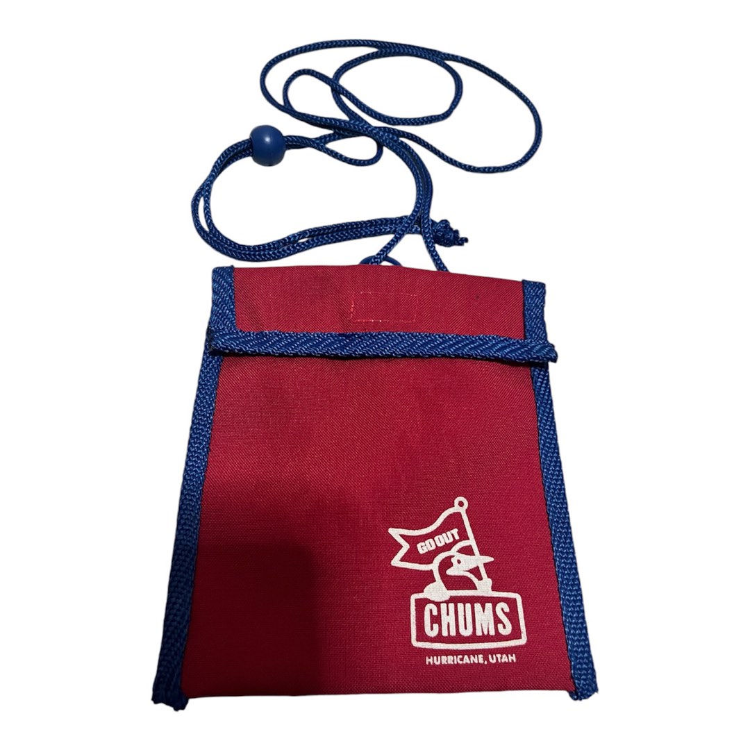 CHUMS X GO OUT NECK BAG, Men's Fashion, Bags, Belt bags, Clutches and ...