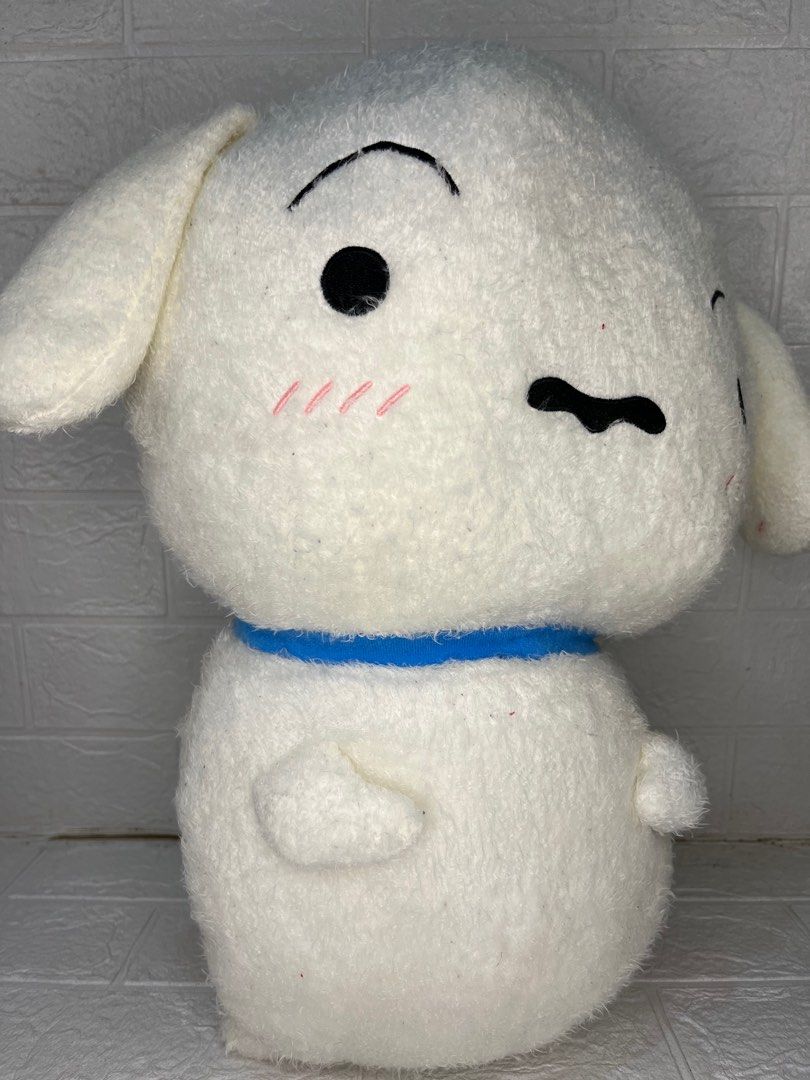 Crayon Shinchan x Shin Chan Shiro The White Dog Jumbo Plush/Stufftoy ...