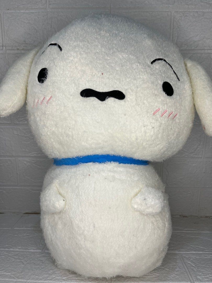 Crayon Shinchan x Shin Chan Shiro The White Dog Jumbo Plush/Stufftoy ...