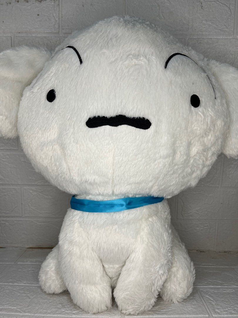 Crayon Shinchan x Shin Chan Shiro The White Dog Jumbo Plush/Stufftoy ...