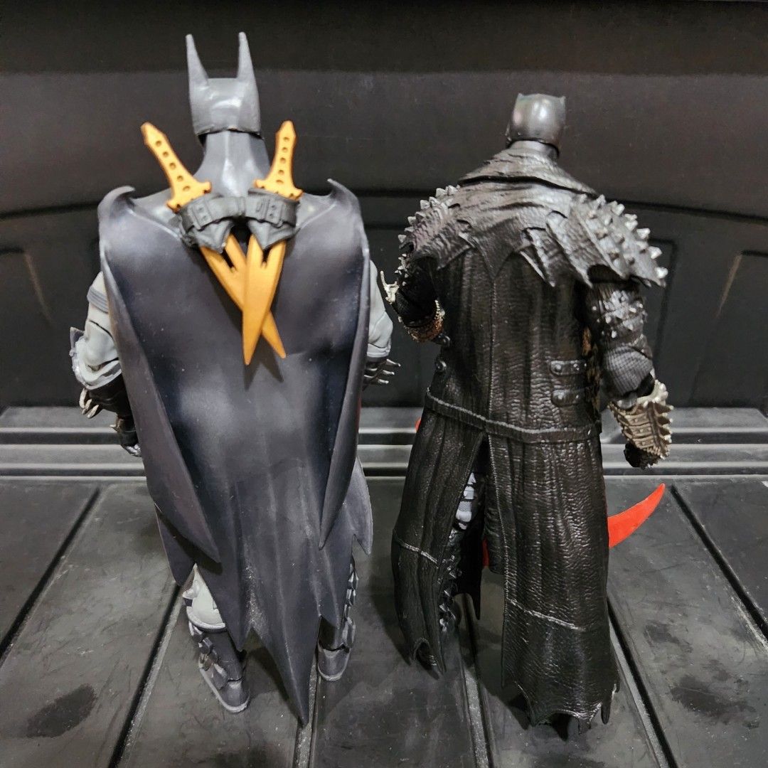 DC Multiverse 7" Inch McFarlane Dark Father Death Metal Batman & Batman ...