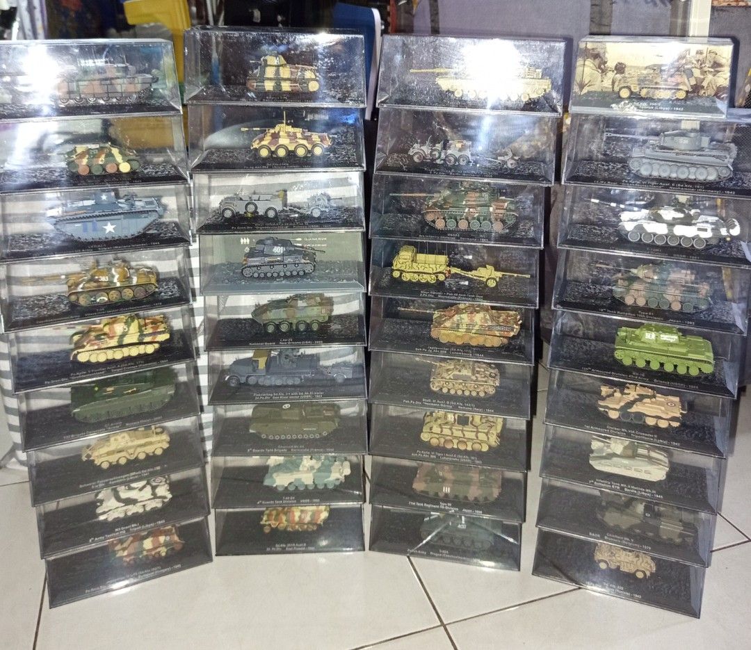 Deagostini Combat Tank Collection, Hobbies & Toys, Collectibles ...