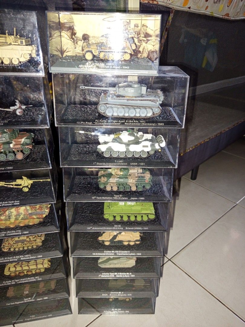 Deagostini Combat Tank Collection, Hobbies & Toys, Collectibles ...