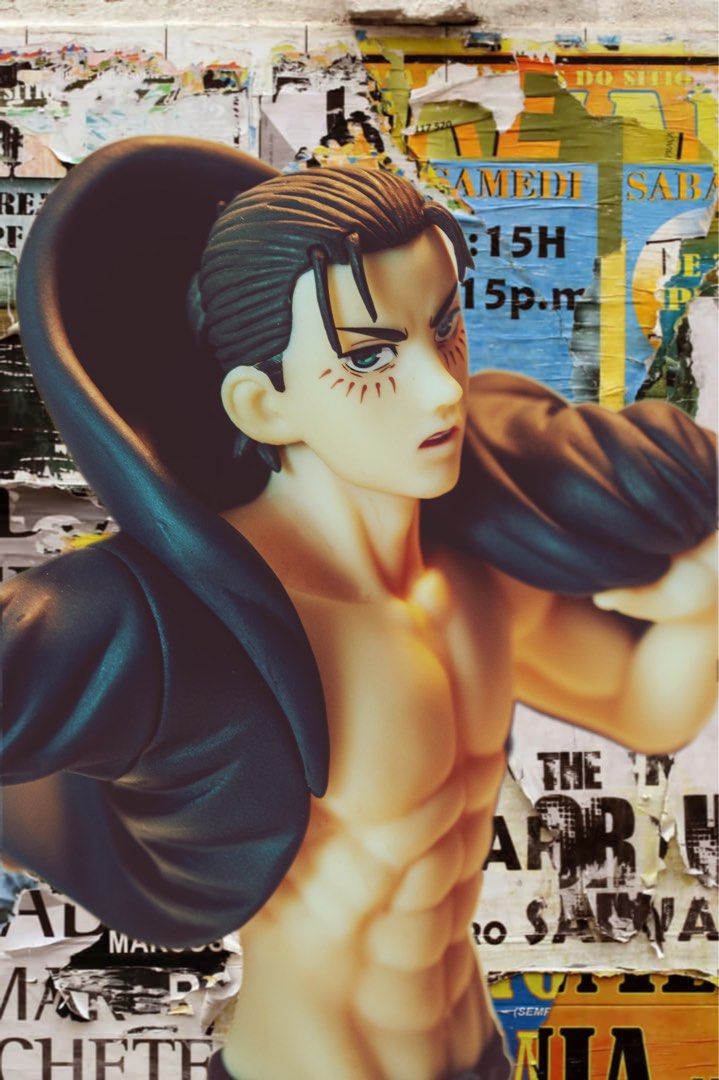 Eren Yeager Pop Up Parade, Hobbies & Toys, Toys & Games on Carousell