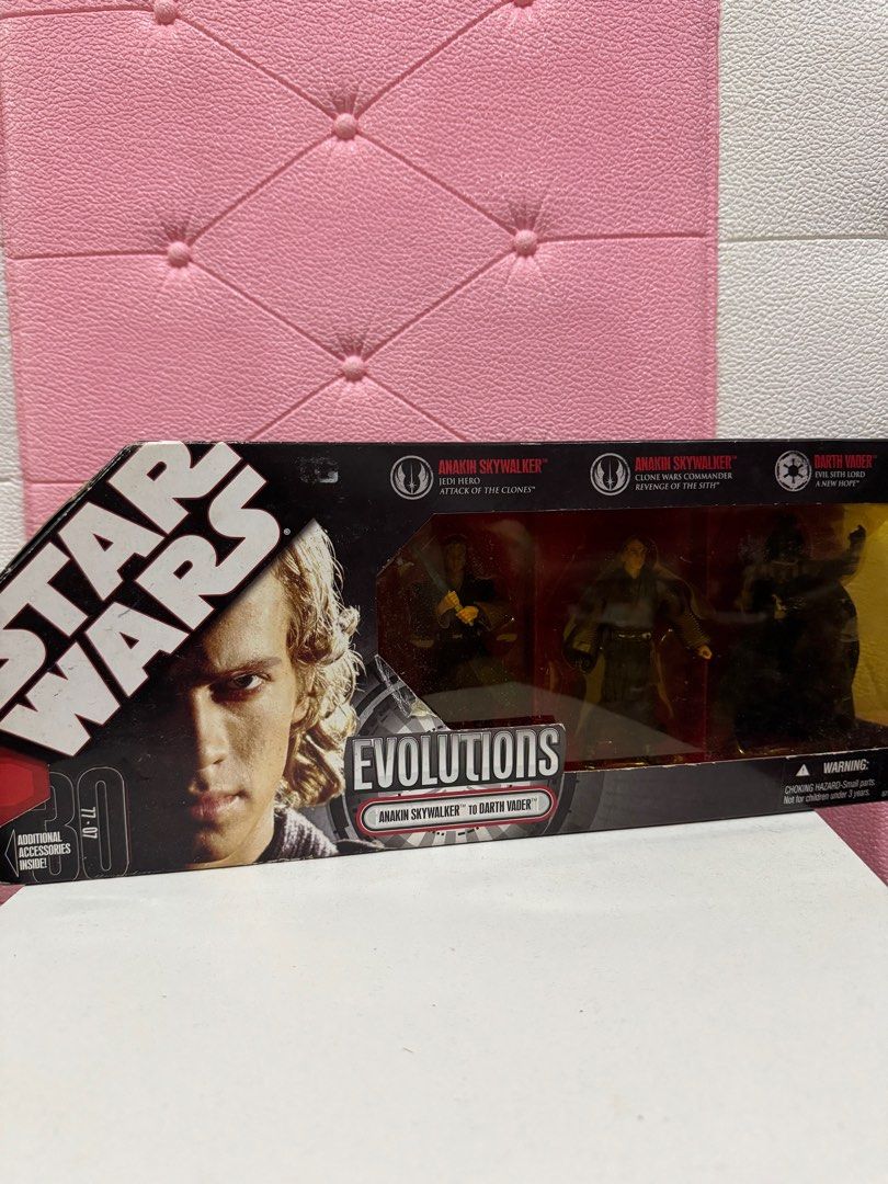 Evolutions Anaki Skywalker to Darth Vader, Hobbies & Toys, Toys & Games ...