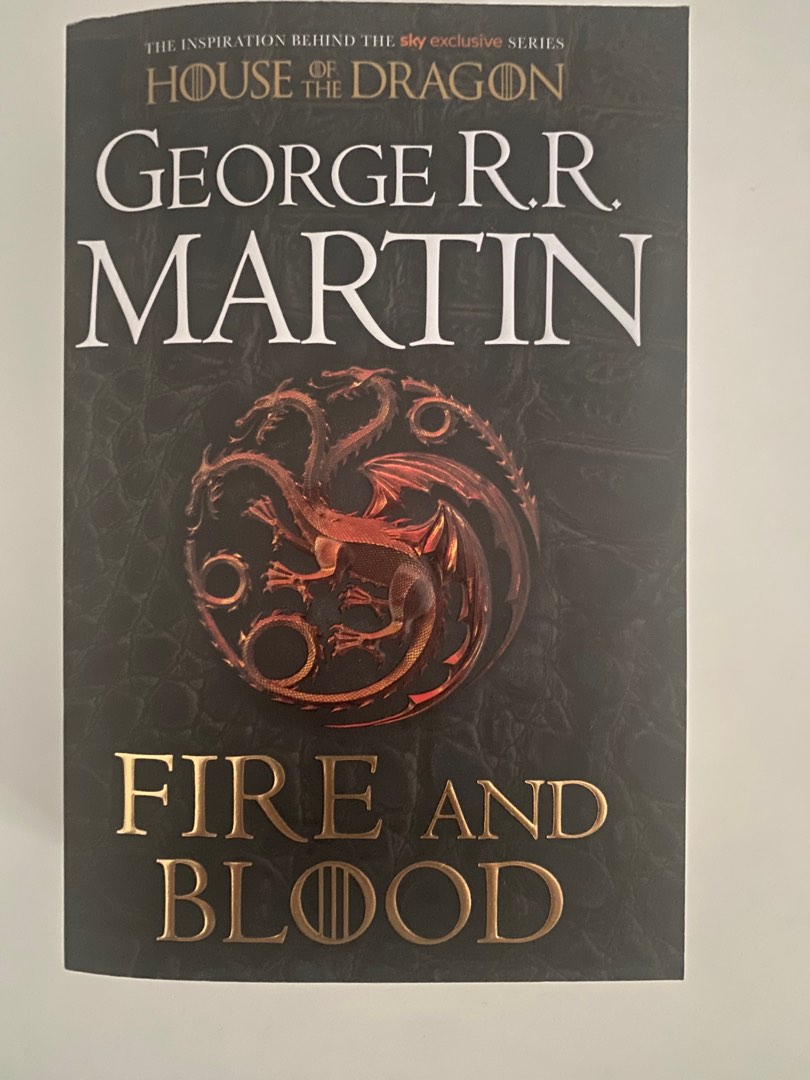 Fire and Blood (House of The Dragon), Hobbies & Toys, Books & Magazines ...