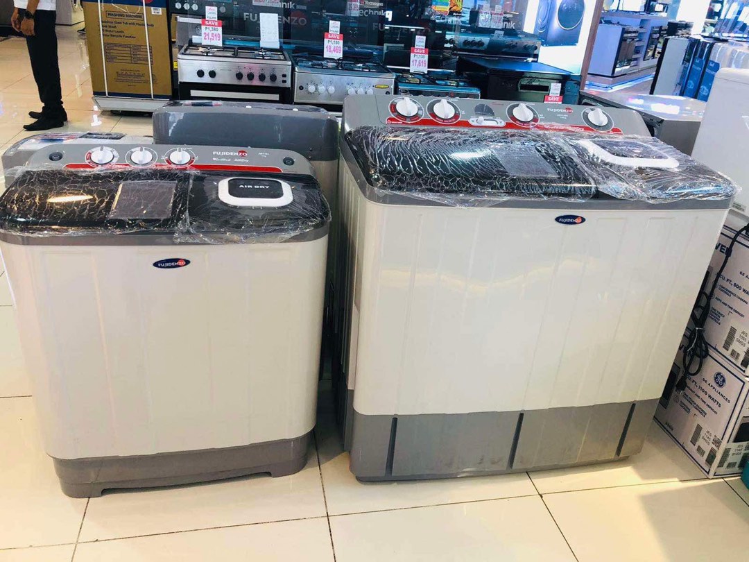 FUJIDENZO TWIN TUB WASHING MACHINE, TV & Home Appliances, Washing ...