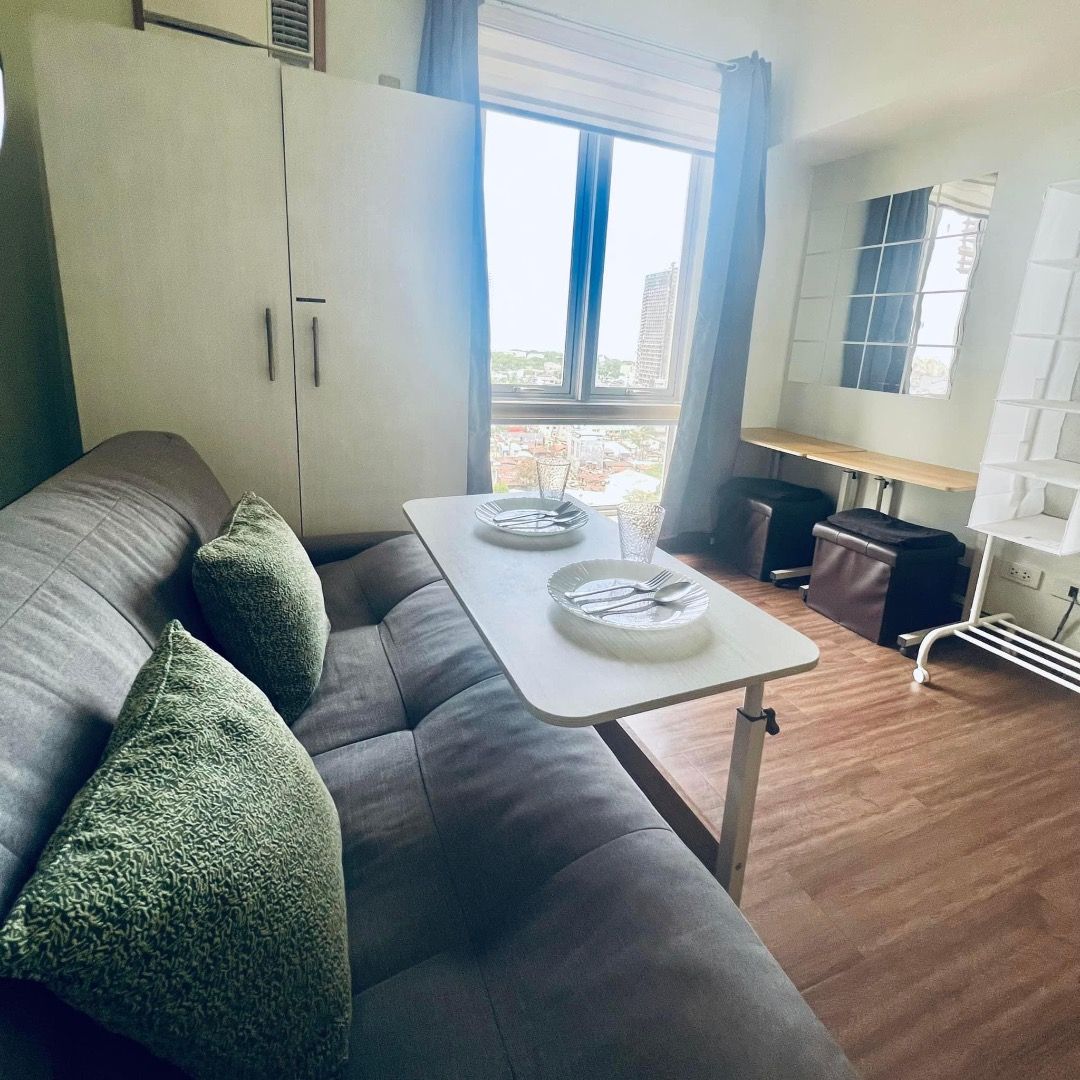 Fully Furnished Studio Unit Facing Manila Bay in La Verti Residences ...