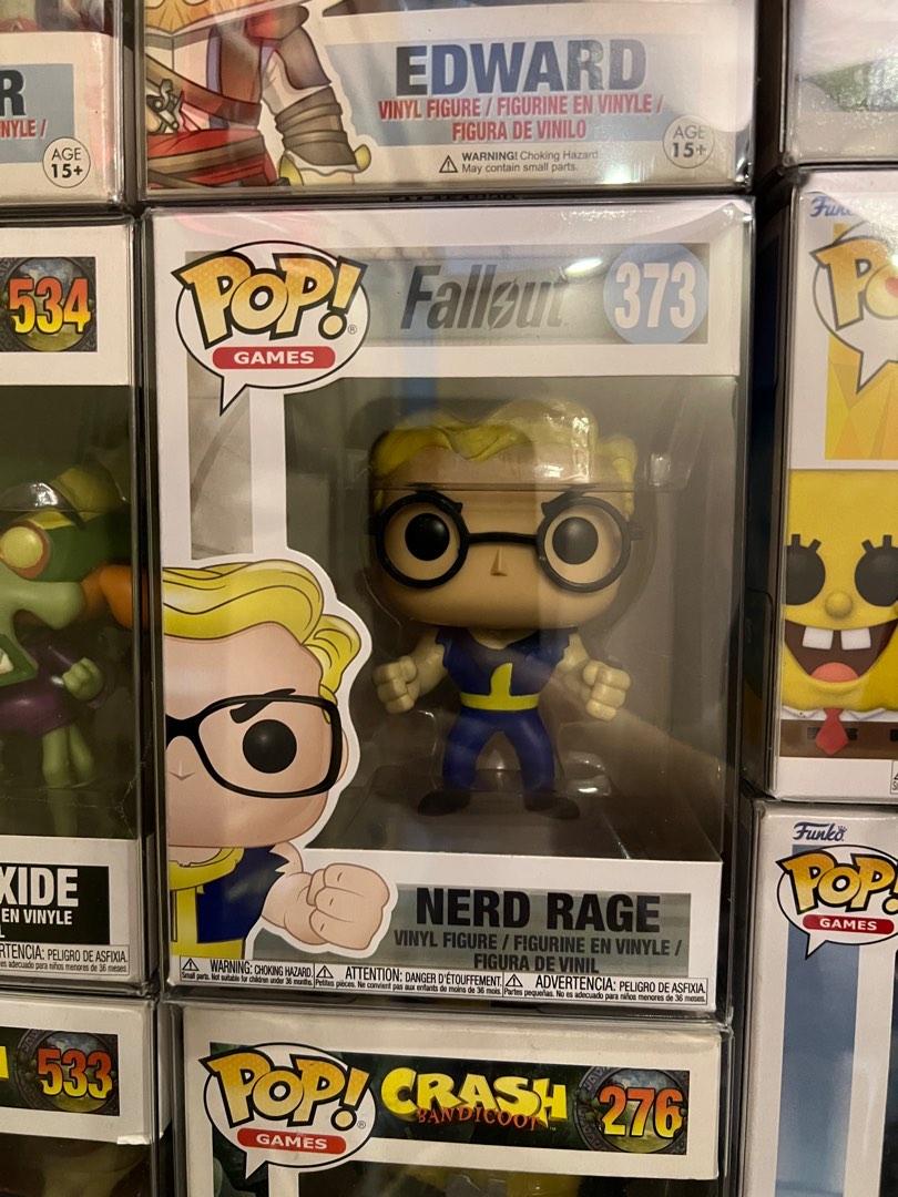 Funko Pop #373 Nerd Rage Fallout, Hobbies & Toys, Toys & Games on Carousell