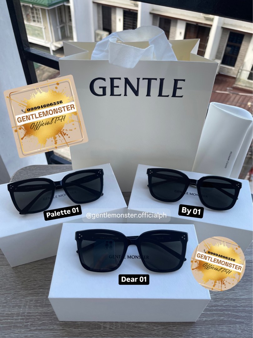 Gentle Monster Palette 01, Dear 01, By 01, Women's Fashion, Watches ...