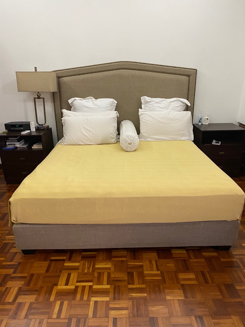 Getha King Sized Bed Frame only, Furniture & Home Living, Furniture ...