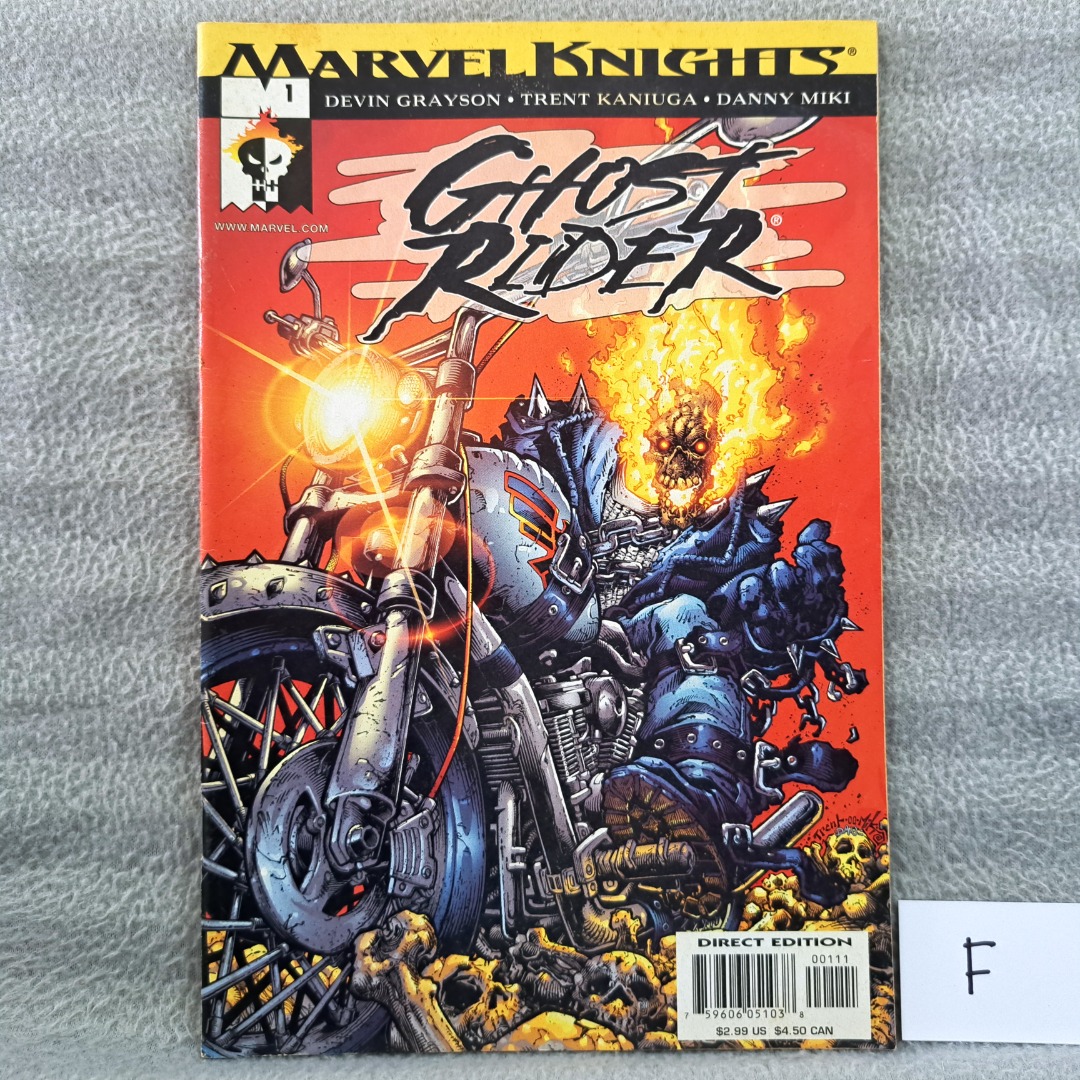 Ghost Rider #1 (2001 Marvel Comics Knights) FIRST Issue (Devin Grayson ...