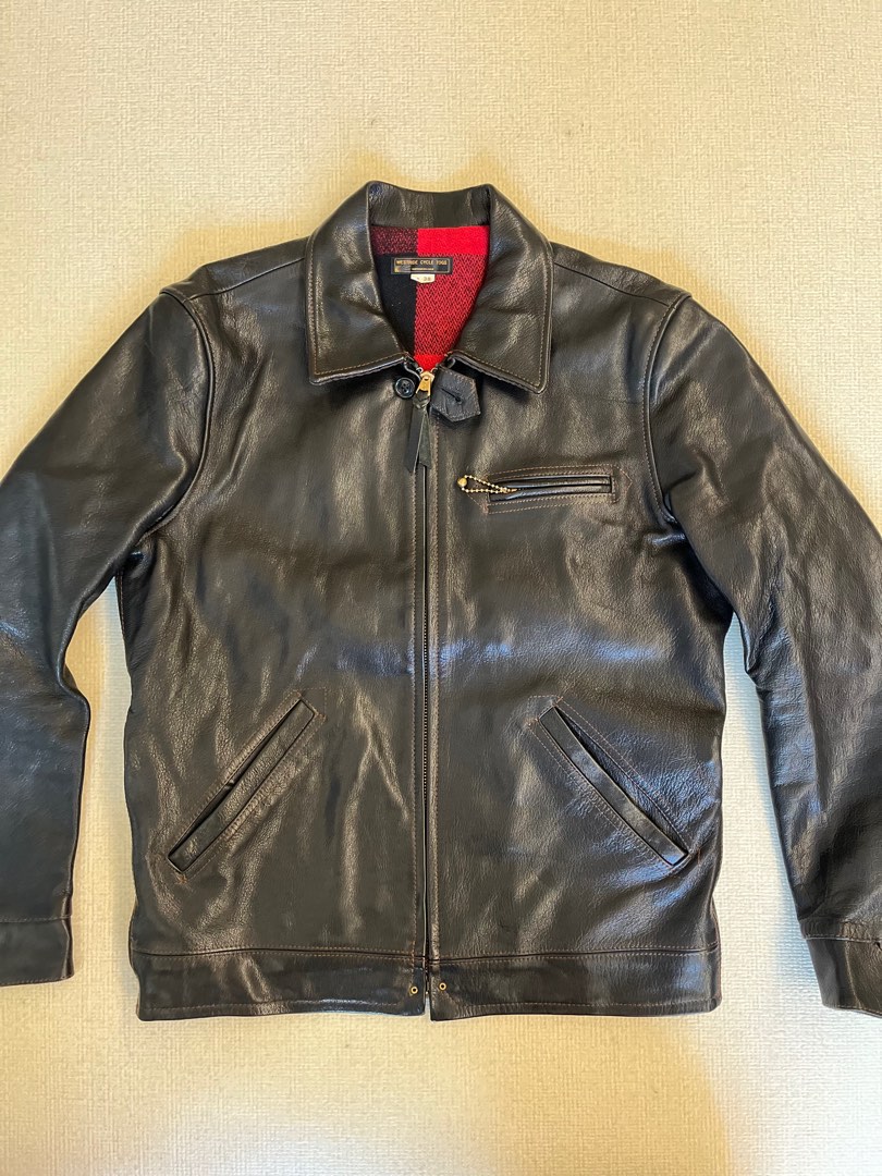 WESTRIDE CYCLE TOGS Goat leather sport jacket, 男裝, 外套及戶外衣服 - Carousell