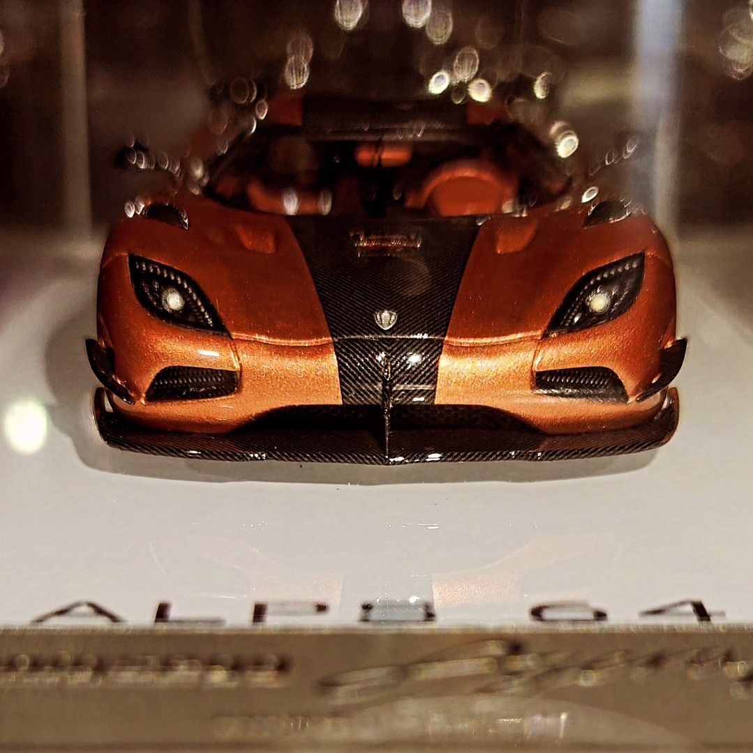 GRYNING Model ALPS64 Koenigsegg Agera RS Taipei Gold Resin Model ...