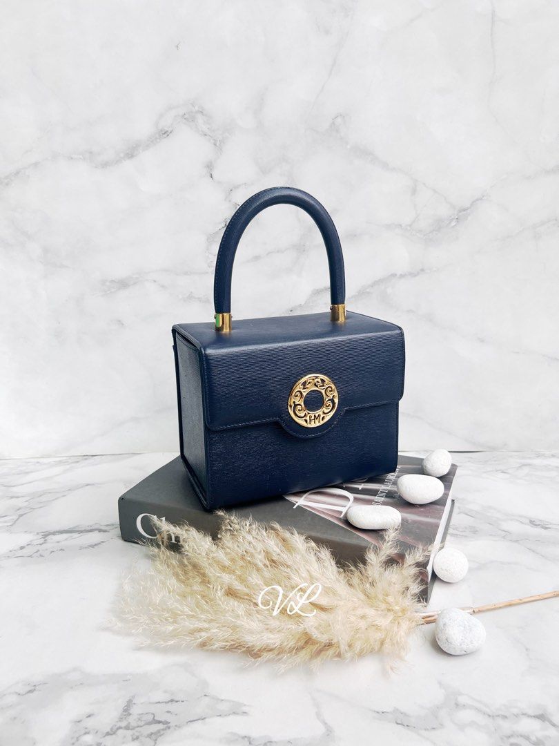 Hanae Mori Box Bag, Women's Fashion, Bags & Wallets, Tote Bags on Carousell