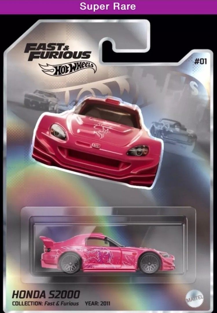 Hot WHEELS NFT Honda S2000 Suki Fast and Furious, Hobbies & Toys, Toys ...