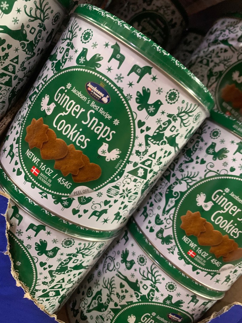 JACOBSENS GINGER SNAPS BUTTER COOKIE 454G, Food & Drinks, Other Food ...