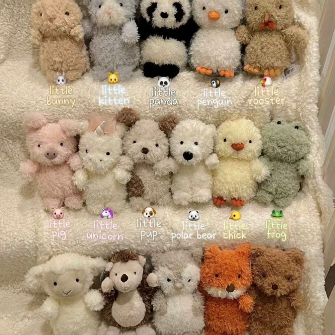 Jellycat Little Collection, Hobbies & Toys, Toys & Games on Carousell