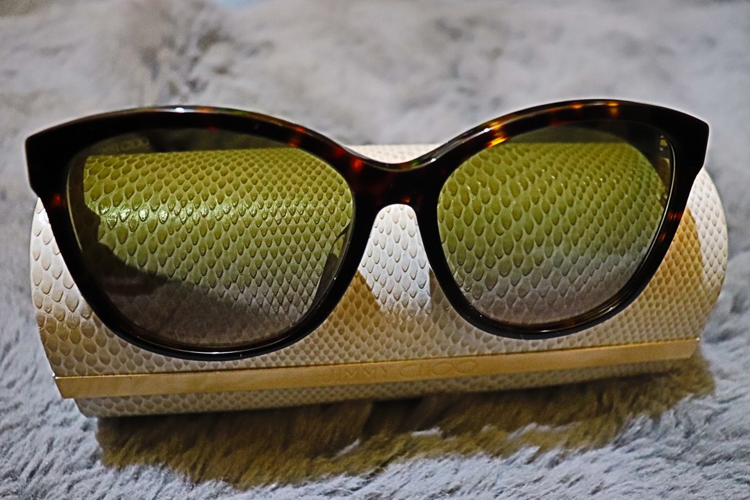 Jimmy Choo Lidie/F/SK, Women's Fashion, Watches & Accessories, Sunglasses & Eyewear on Carousell