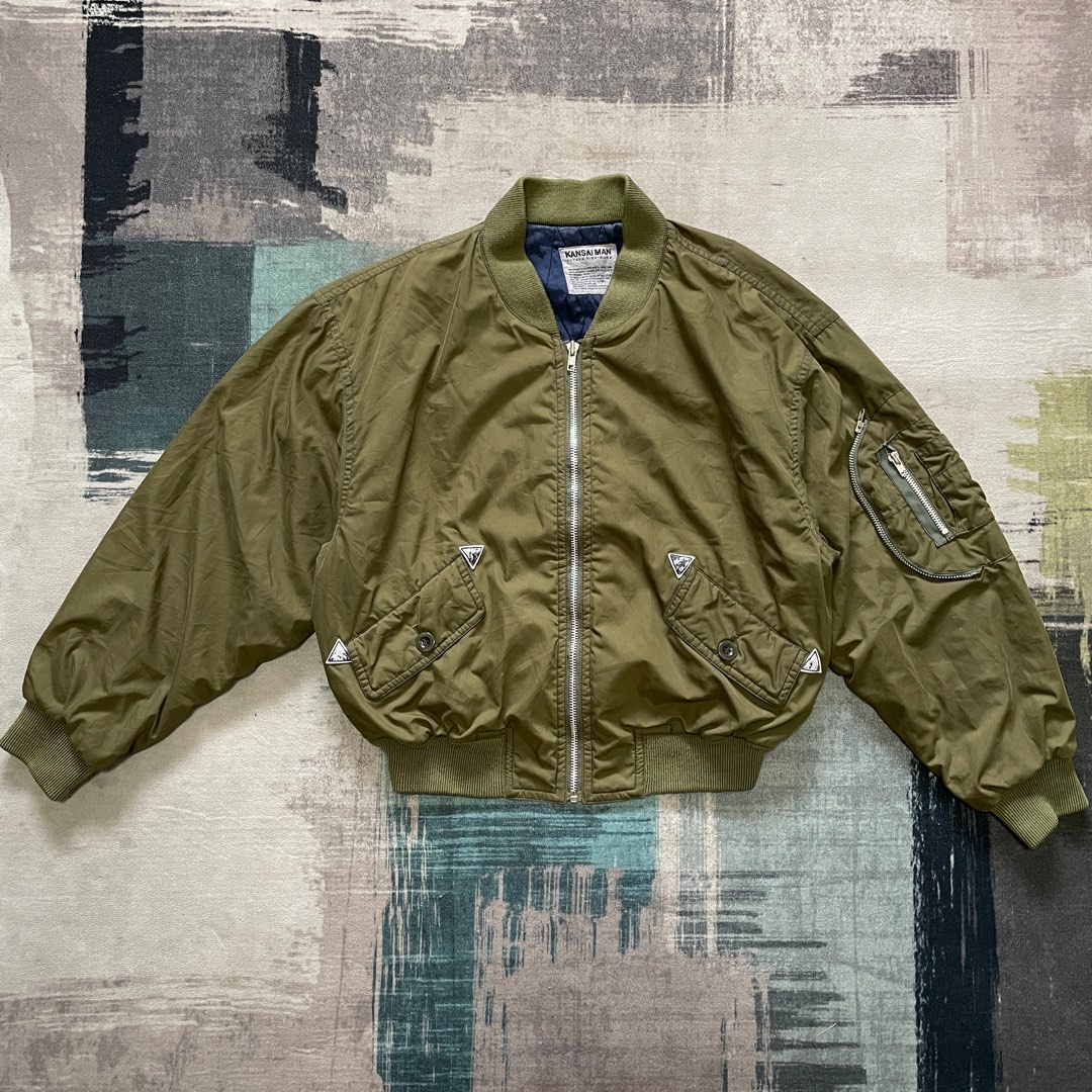 Kansai Man Bomber Jacket, Men's Fashion, Coats, Jackets and Outerwear ...