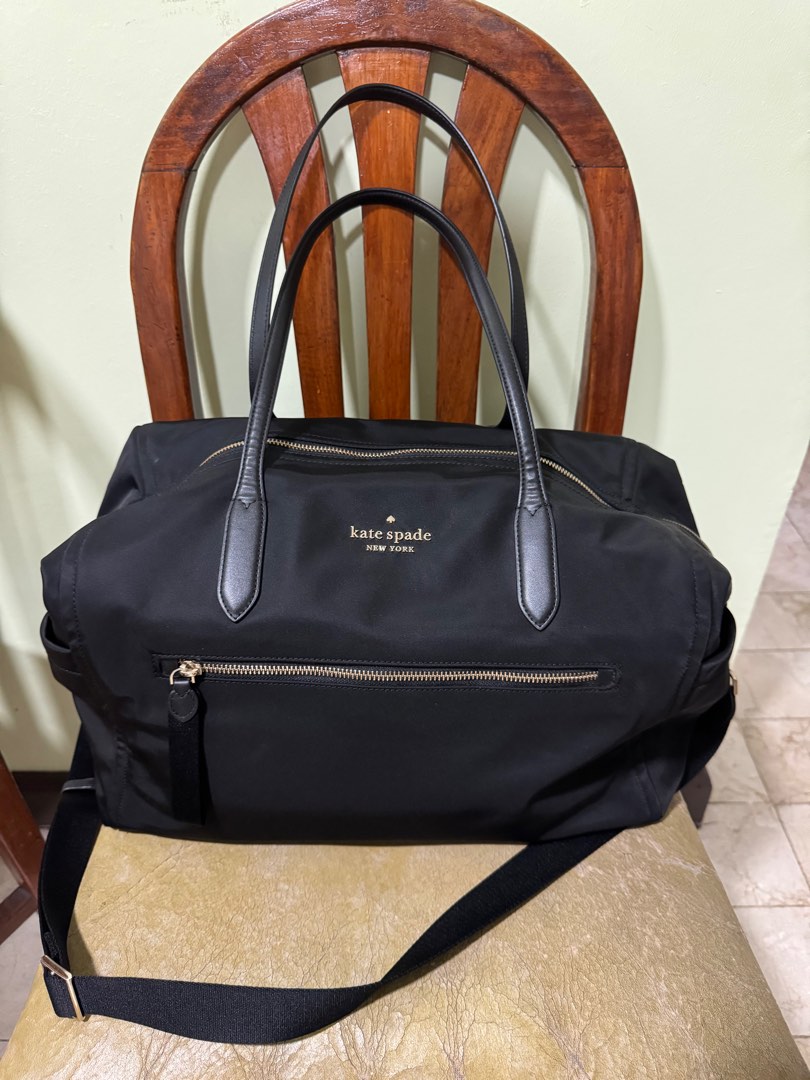 Kate Spade Chelsea Nylon Large Weekender, Luxury, Bags & Wallets on ...