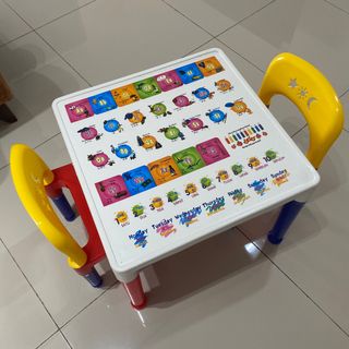 16X24 Kids Table/ Small Table/ Meja Budak/ Meja Abc Alphabet ...