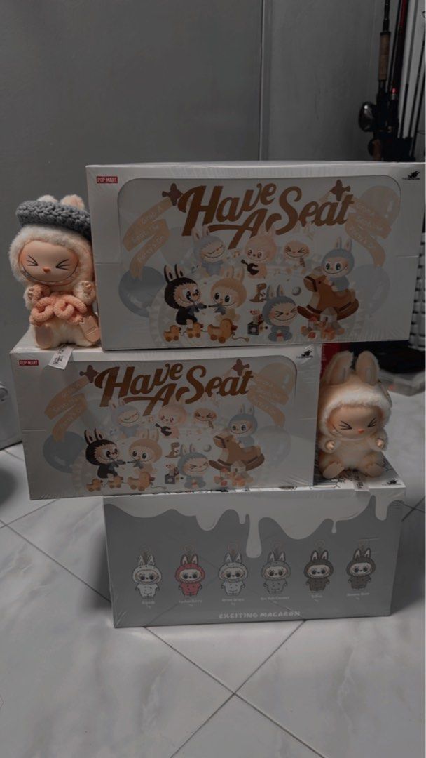 labubu full set, Hobbies & Toys, Toys & Games on Carousell