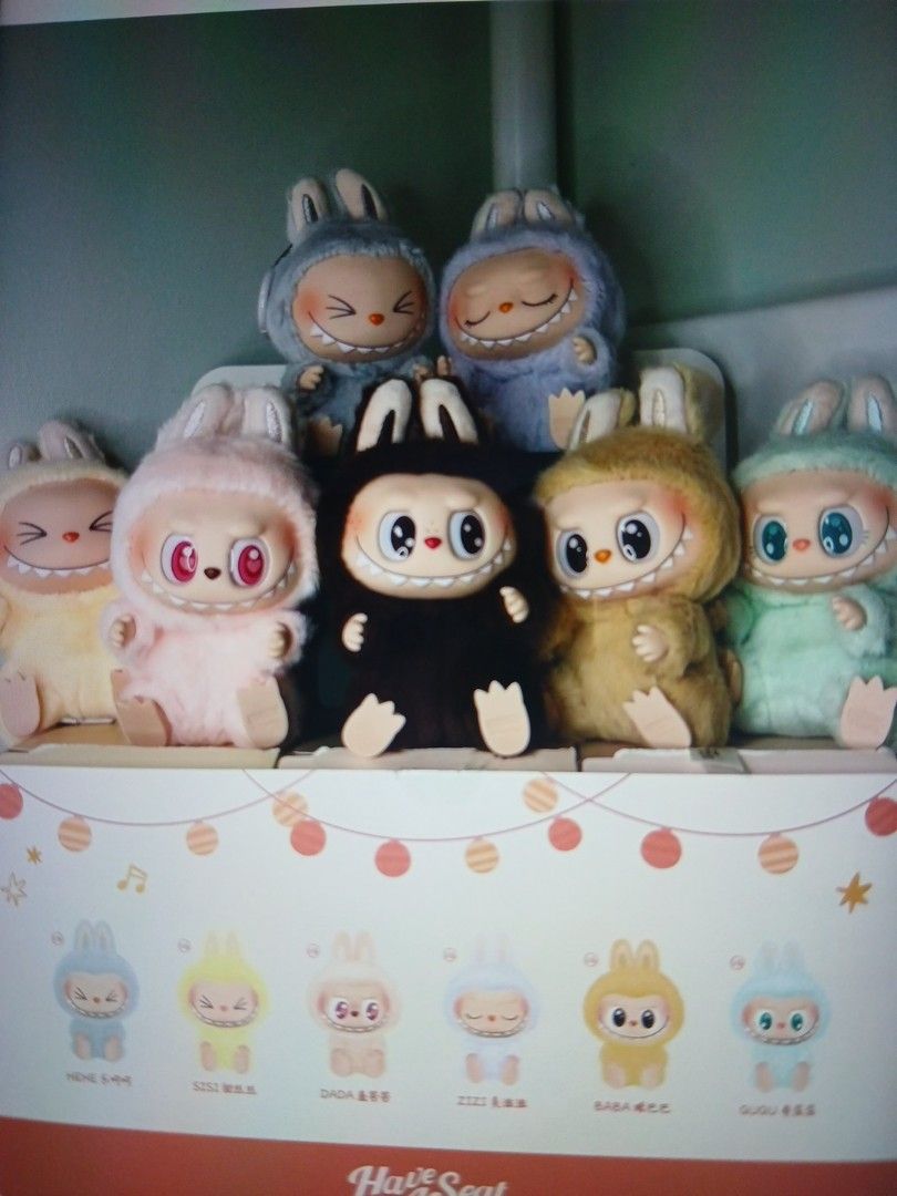 Labubu full set with special, Hobbies & Toys, Toys & Games on Carousell