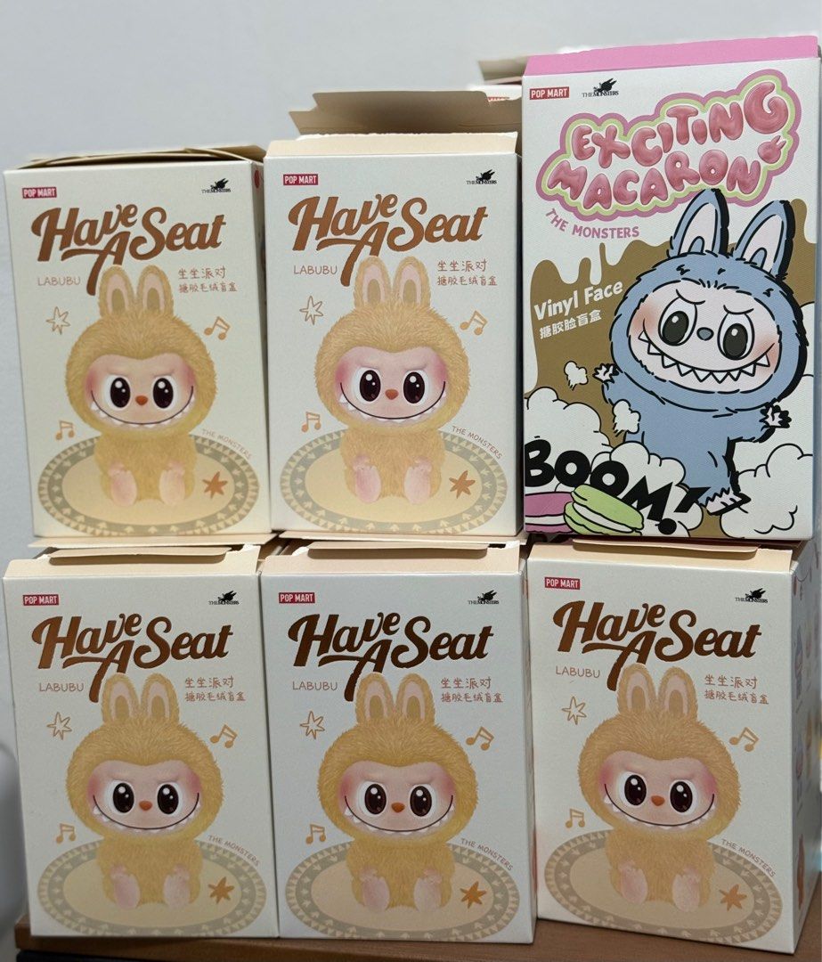 Labubu V1 & V2, Hobbies & Toys, Toys & Games on Carousell