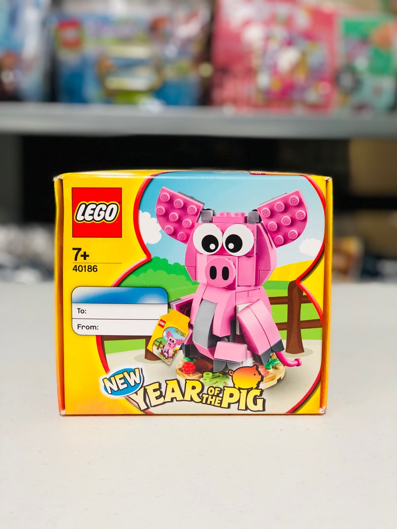 LEGO 40186 Year Of The Pig, Hobbies & Toys, Toys & Games on Carousell